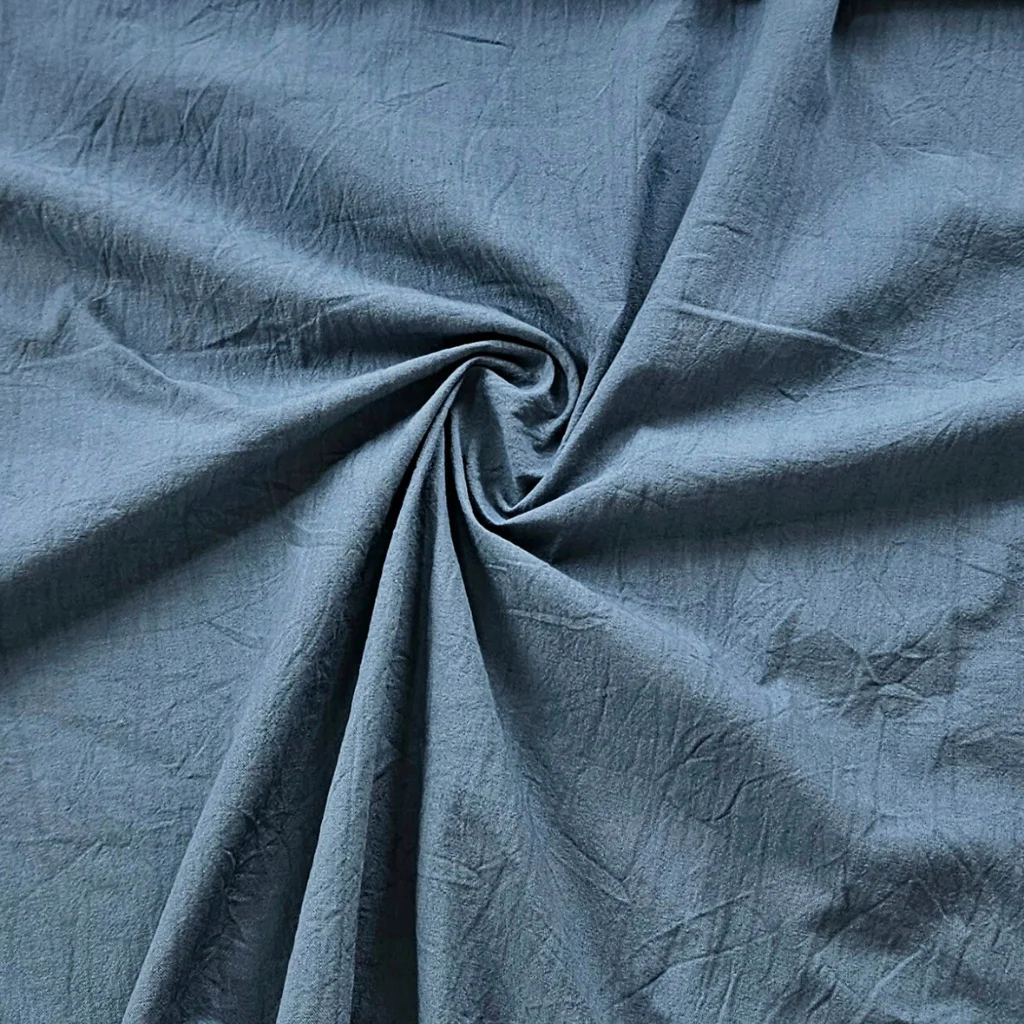 Tela Azul Acero 100% Algodón