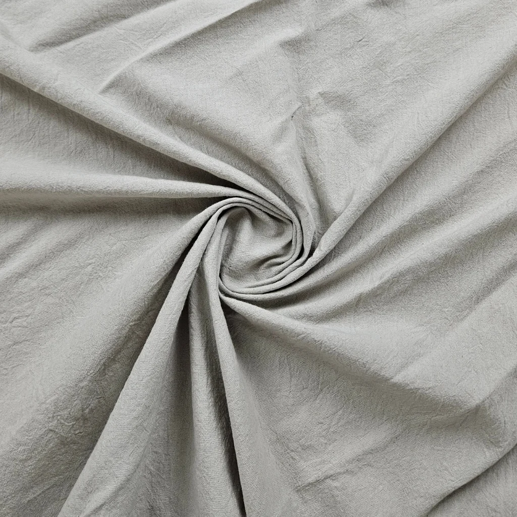 Tela Gris Perla 100% Algodón